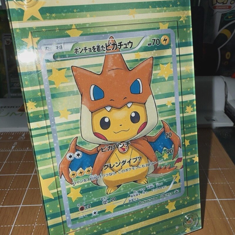 Pikachu Charizard Poncho - Etsy