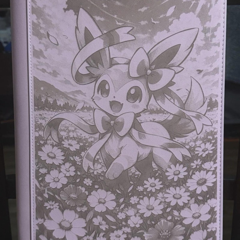 Sylveon Binder 9 Pocket - Etsy