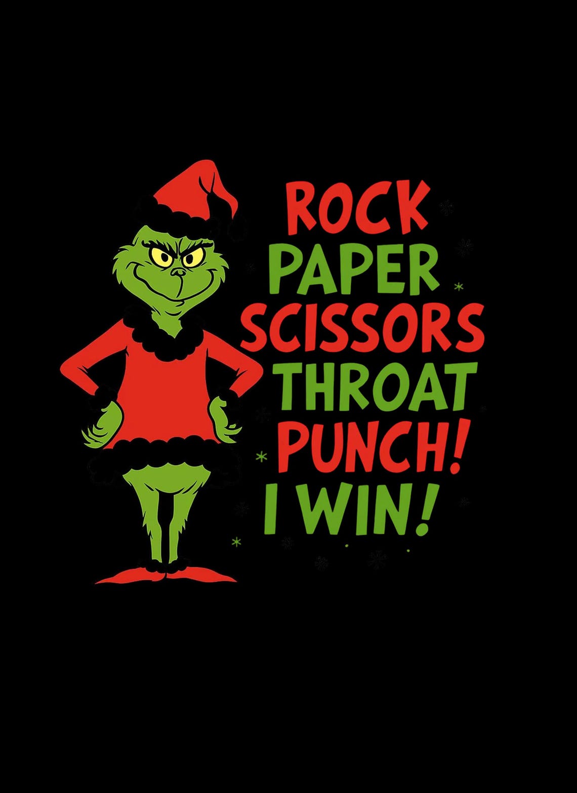 Grinch I Win Png File Only - Etsy