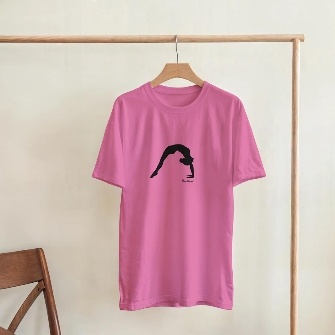 Backbend Bridge Acro Dance T-shirt – Gymnastics Elements Tumbling Tee ...