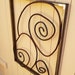 Wall Sculpture Rustic Metal Scrolls - Etsy