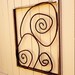 Wall Sculpture Rustic Metal Scrolls - Etsy