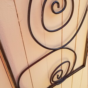 Rustic Metal Scrolls Wall Sculpture - Etsy