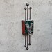 Recycled Tailgate Letter Sculpture 1948 Chevrolet Letter V. Atomic Mid ...