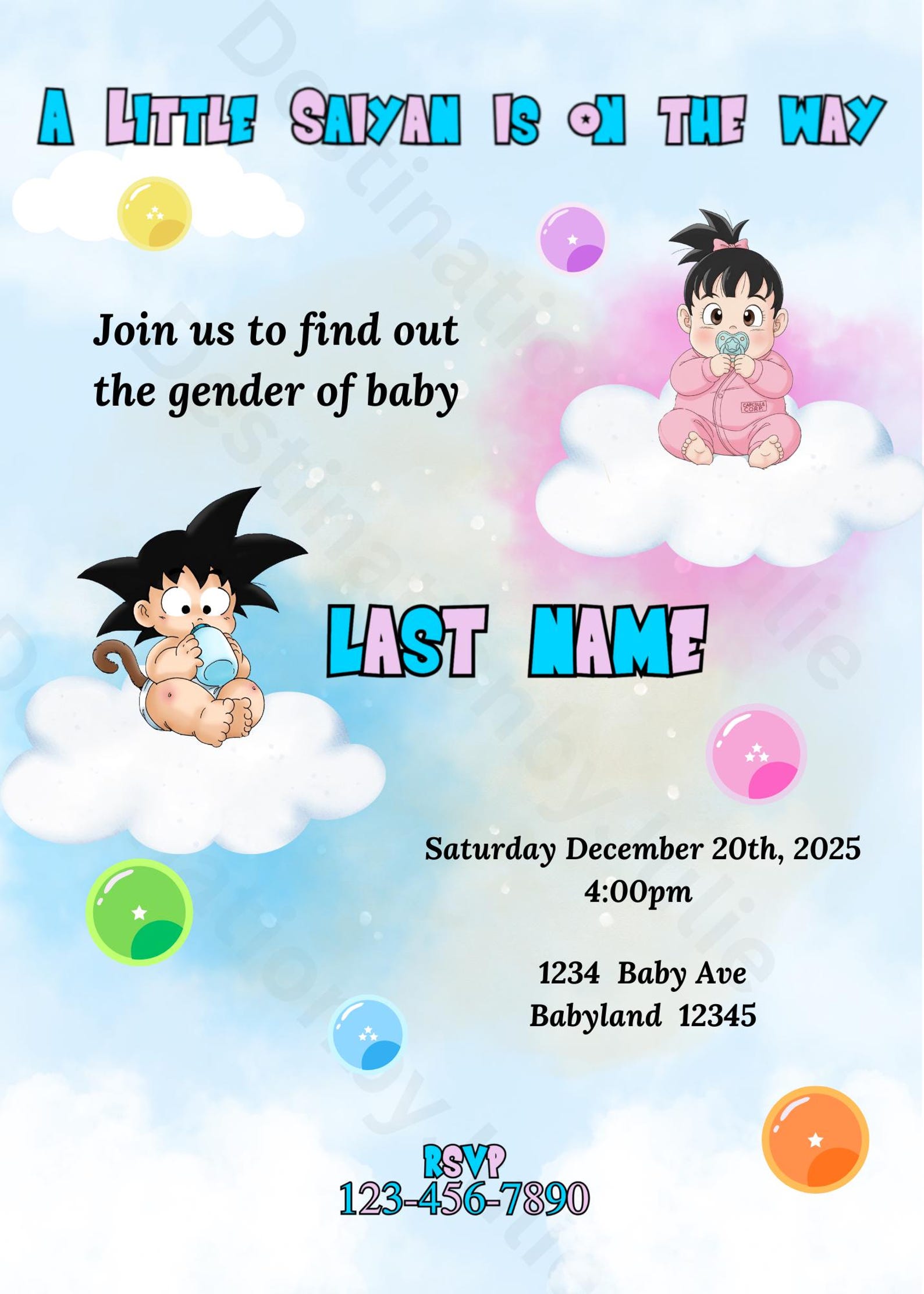 Gender Reveal D.B - Etsy