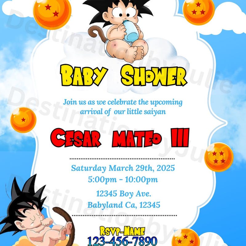 Dragon Ball Z Baby Games - Etsy