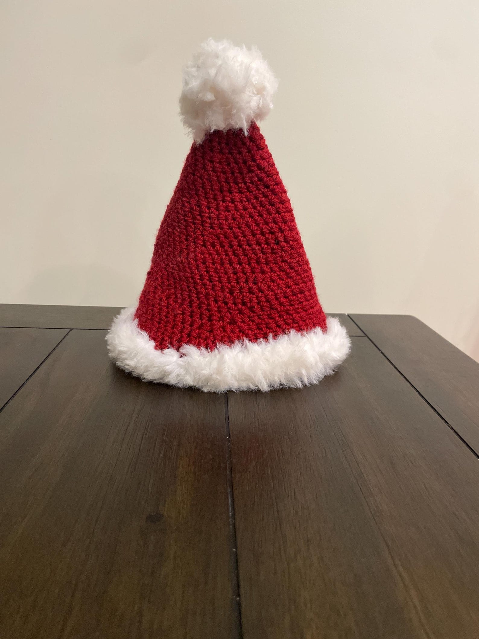 Classic Crochet Santa Hat Pattern- Baby to Adult Sizes. Easy Christmas ...