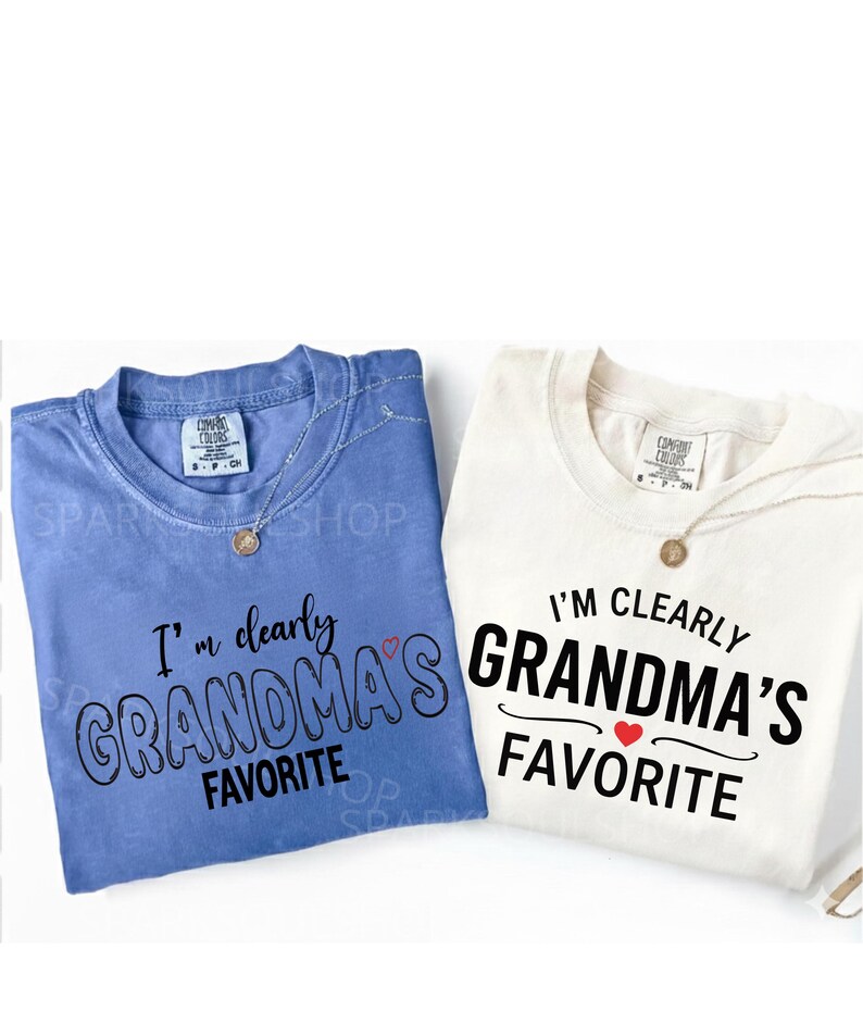 I’m Clearly Grandma’s Favorite PNG: 4-design Humor Bundle - Etsy