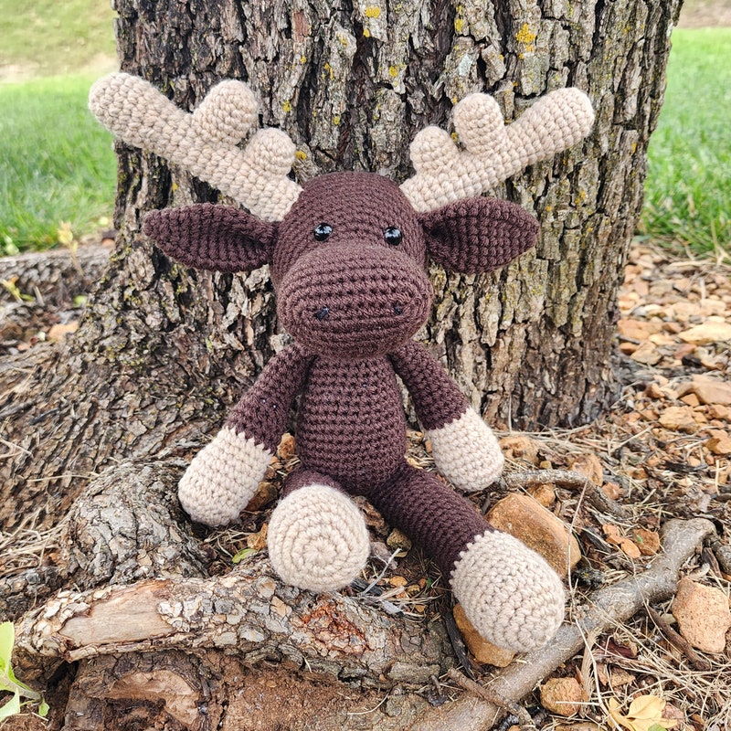 Crocheted Moose - Etsy