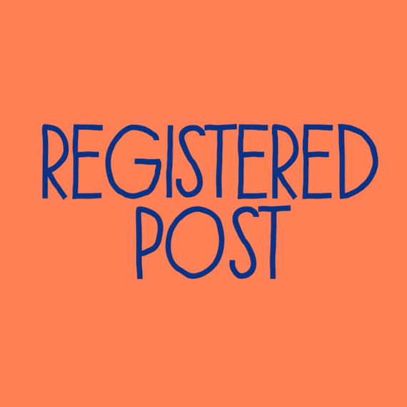 Registered Post - Etsy Australia