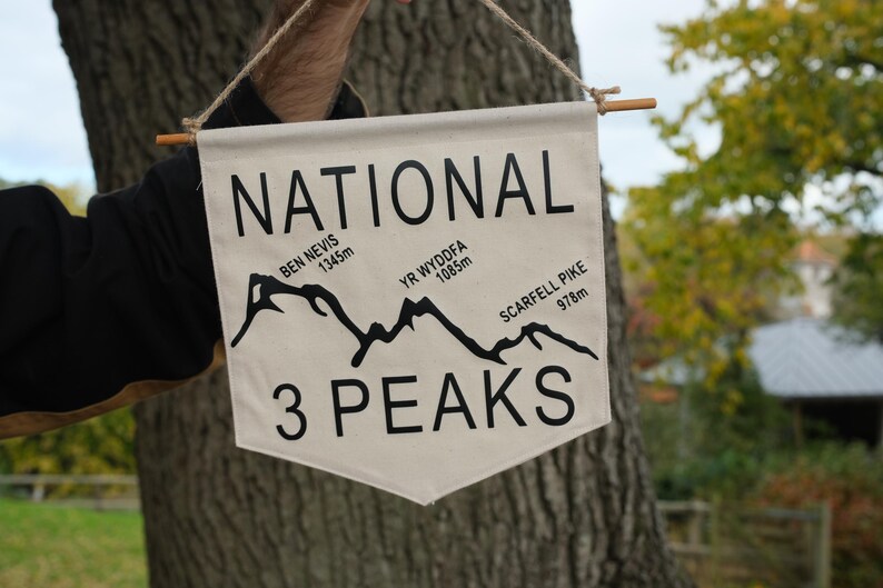 National Three Peaks Flag - Etsy