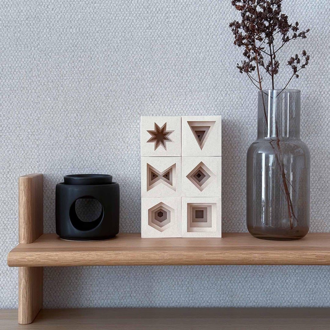 Geometric Layered Box Templates – Rectangular (beginner Edition) - Etsy