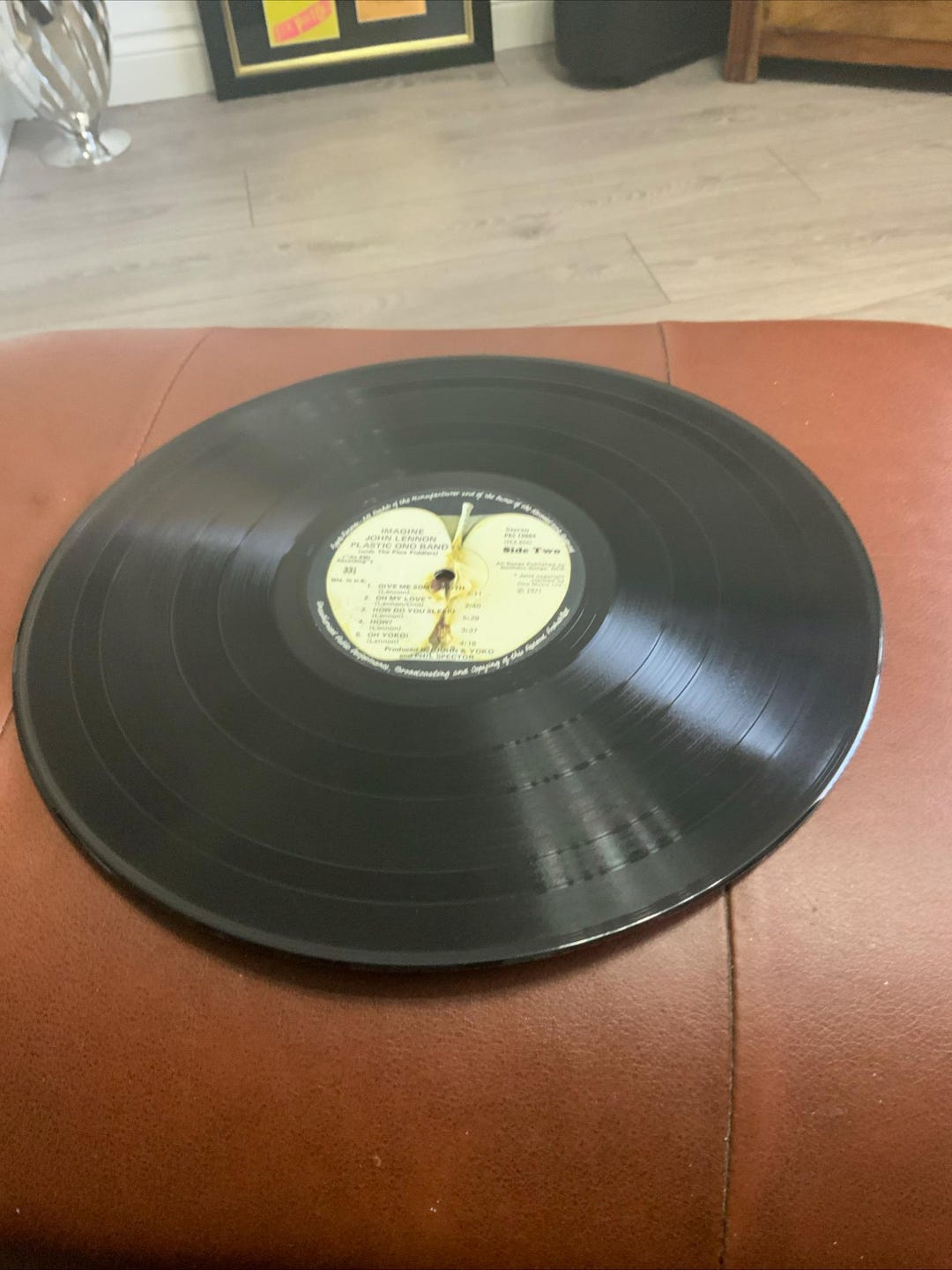 Rare Quadraphonic John Lennon Imagine Lp. Complete With Poster ...