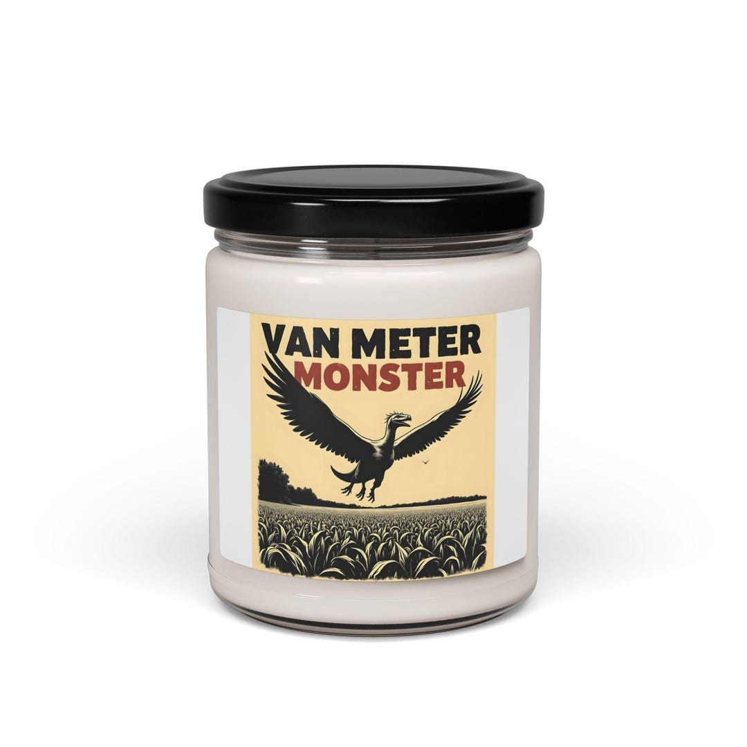 Van Meter Monster Candle | 9oz Soy Jar Candle - Etsy
