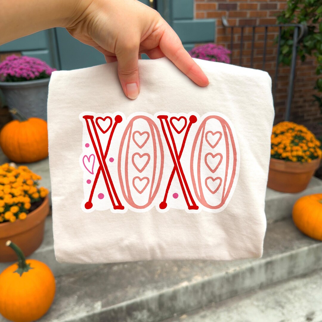 Playful XOXO Clipart Design for Instant Download - Colorful Hugs and ...