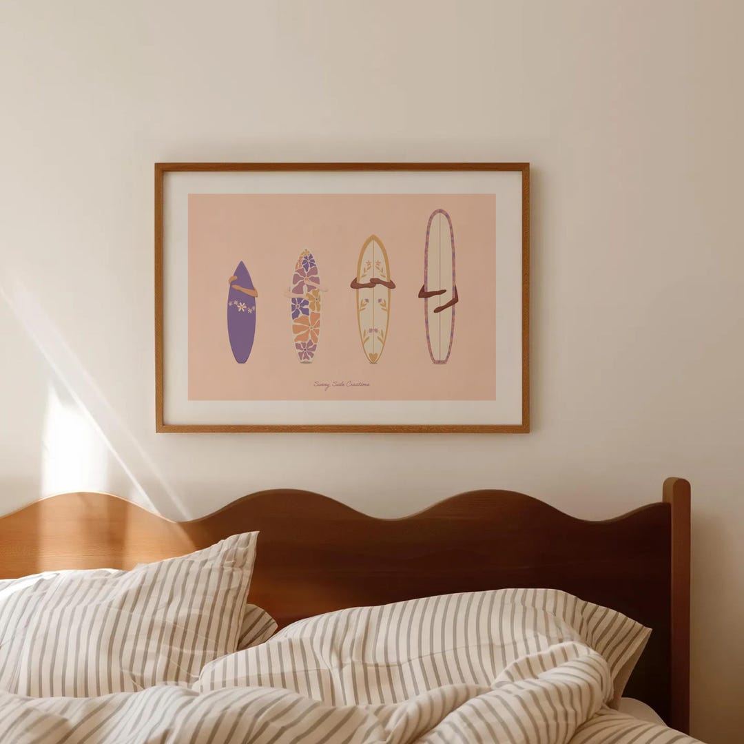 Love Comes in All Shapes and Surf Boards | Surf, Flowers & Wall Decor ...