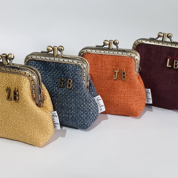 Double Coin Purse - Etsy