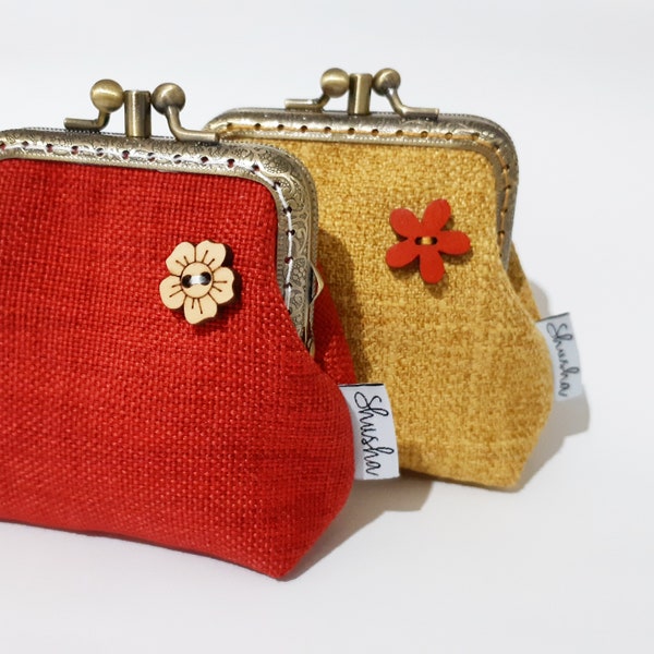 Girl Coin Purse - Etsy