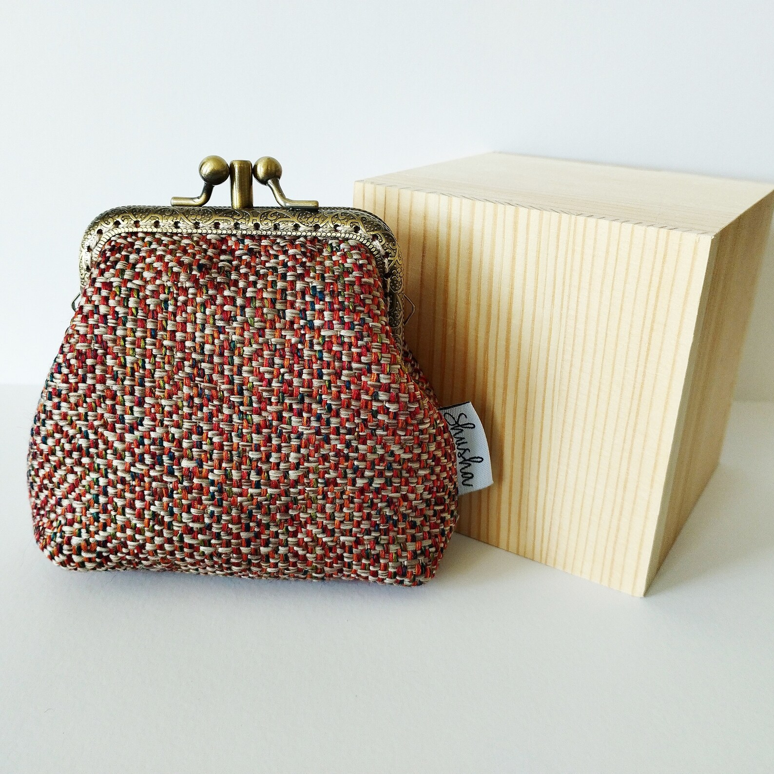 Coin Purse Wallet Double Pocket Coin Purse Personalized - Etsy