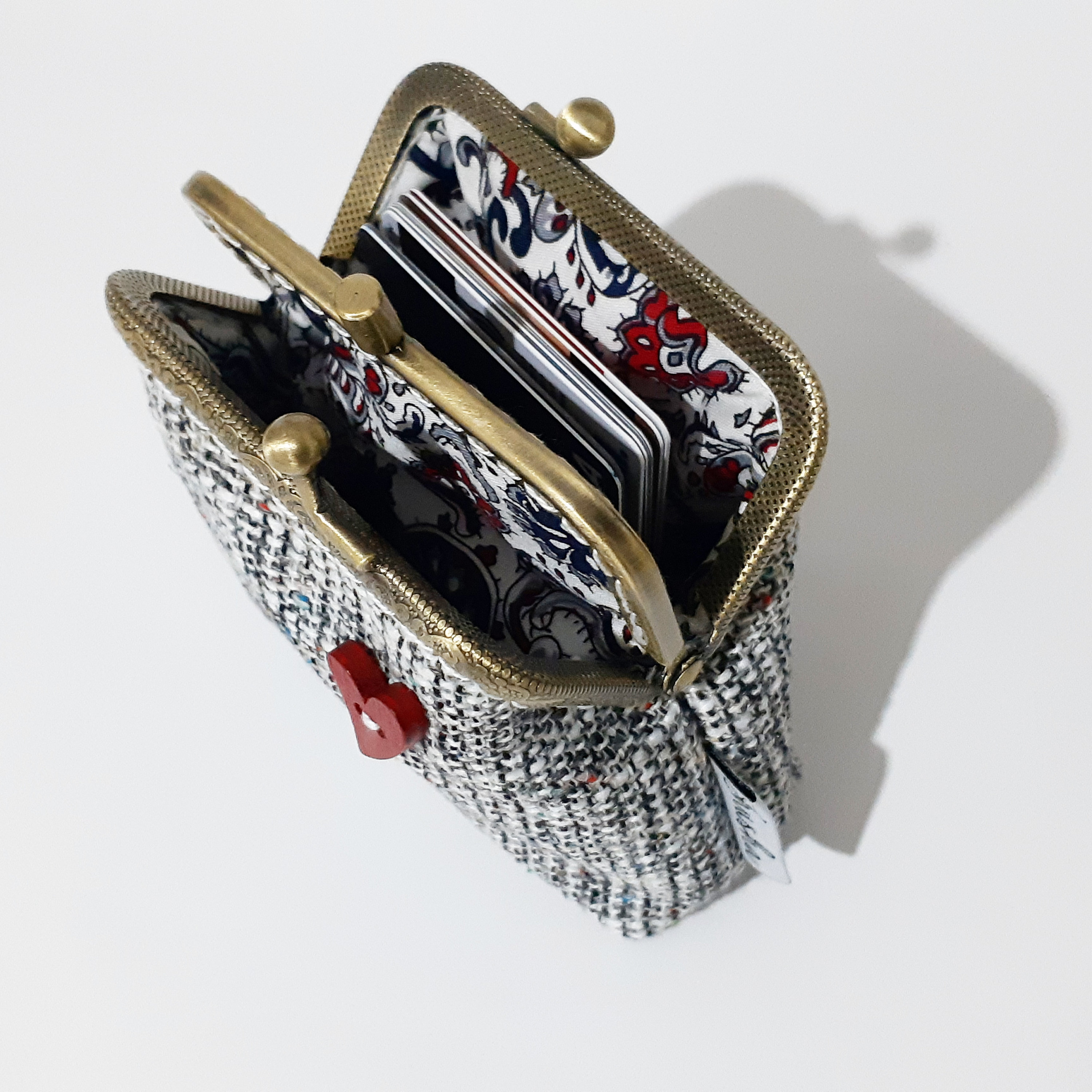 Coin Purse Wallet Double Pocket Coin Purse Personalized | Etsy