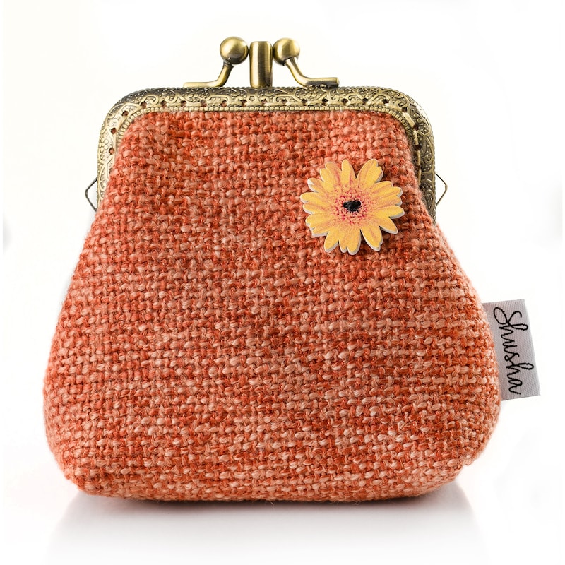 Double Coin Purse - Etsy