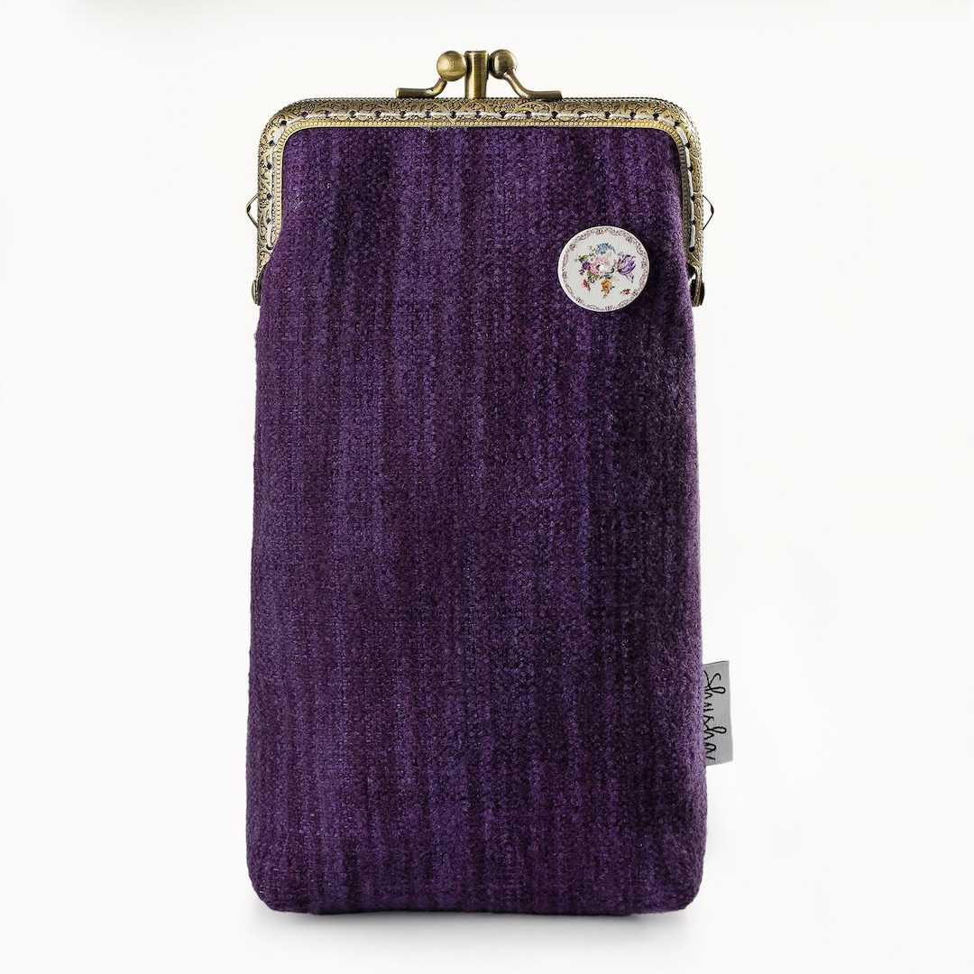 Eyeglasses Case Double Pockets, Retro Eyeglass Case, 70s Eyeglass Case ...