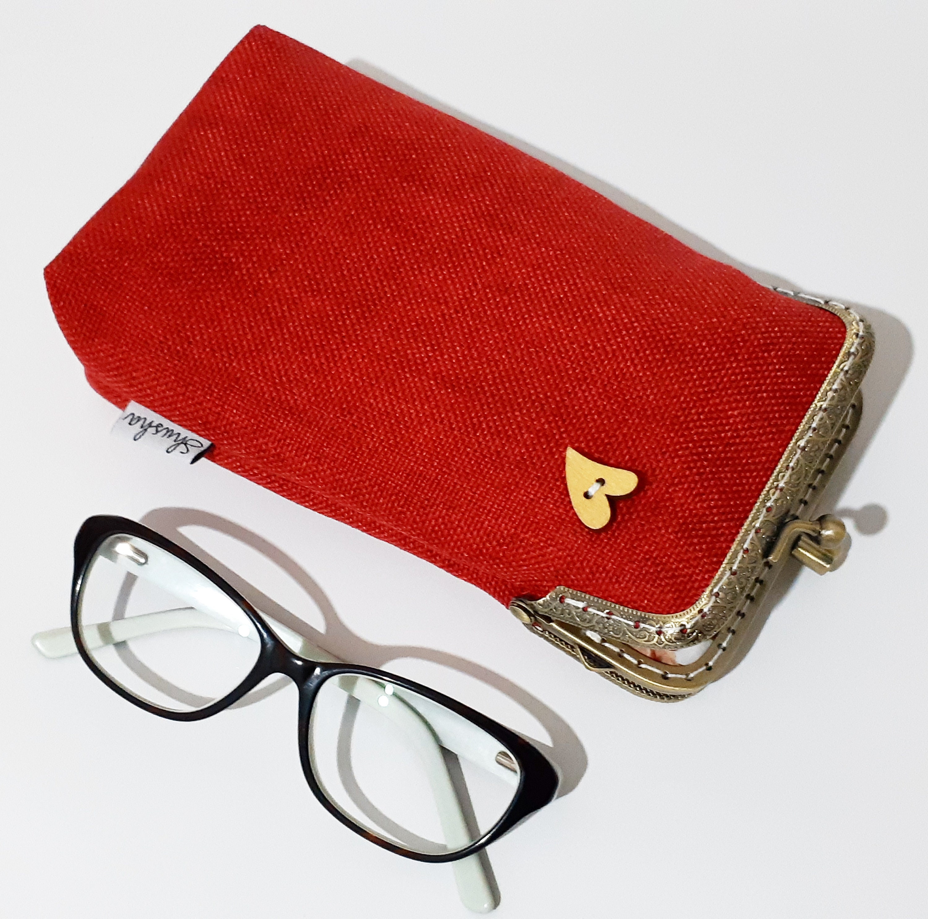 Eyeglasses Case Double Pockets Eyeglass Case for Travel - Etsy Canada