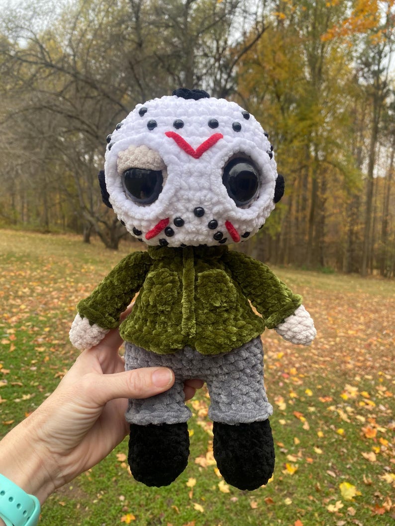 Jason V. Crochet Slasher Doll, READY TO SHIP - Etsy