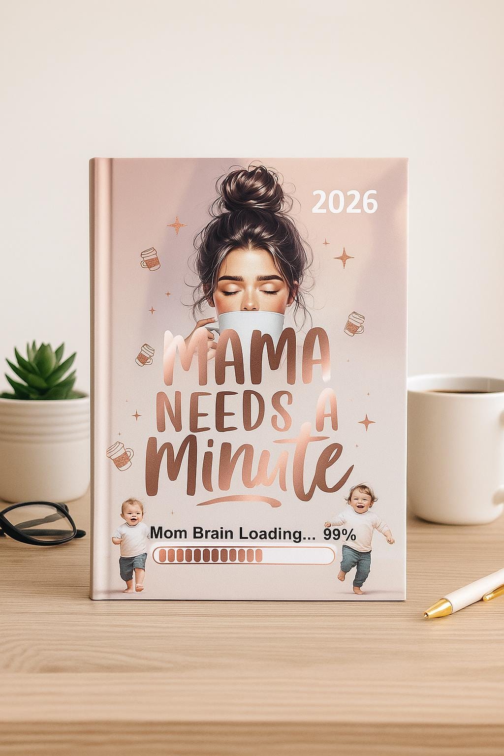 2026 Busy Mom Planner | Printable A4 MAMA Life Planner + Editable Canva ...