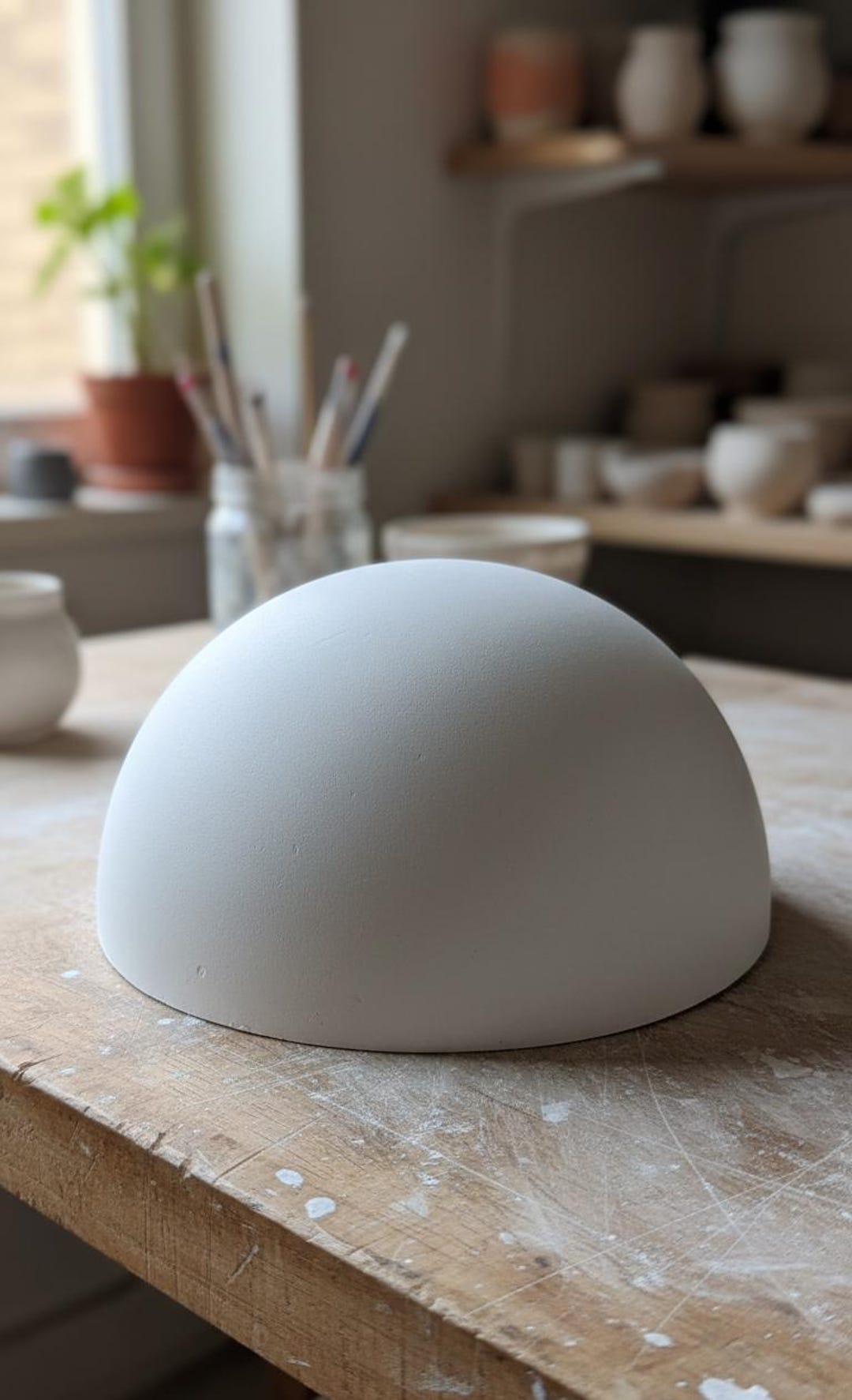 25cm Hemisphere Plaster Hump Mold for Pottery and Ceramics - Etsy