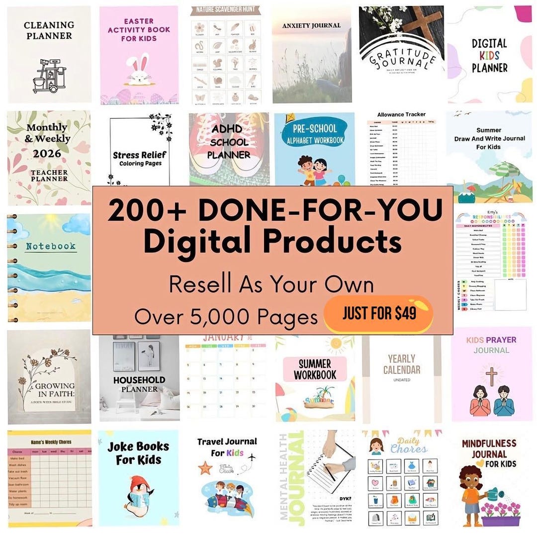 Pack DPP Agendas 2026 | Plus de 200 produits numériques + 700 vidéos ...