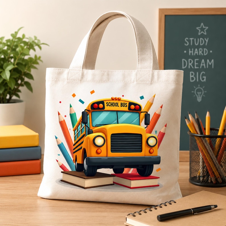 Watercolor Back to School Clipart Bundle, 130 PNG Graphics, Teacher ...