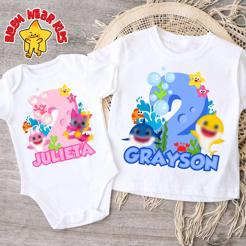 Baby Shark Valentine Shirts - Etsy