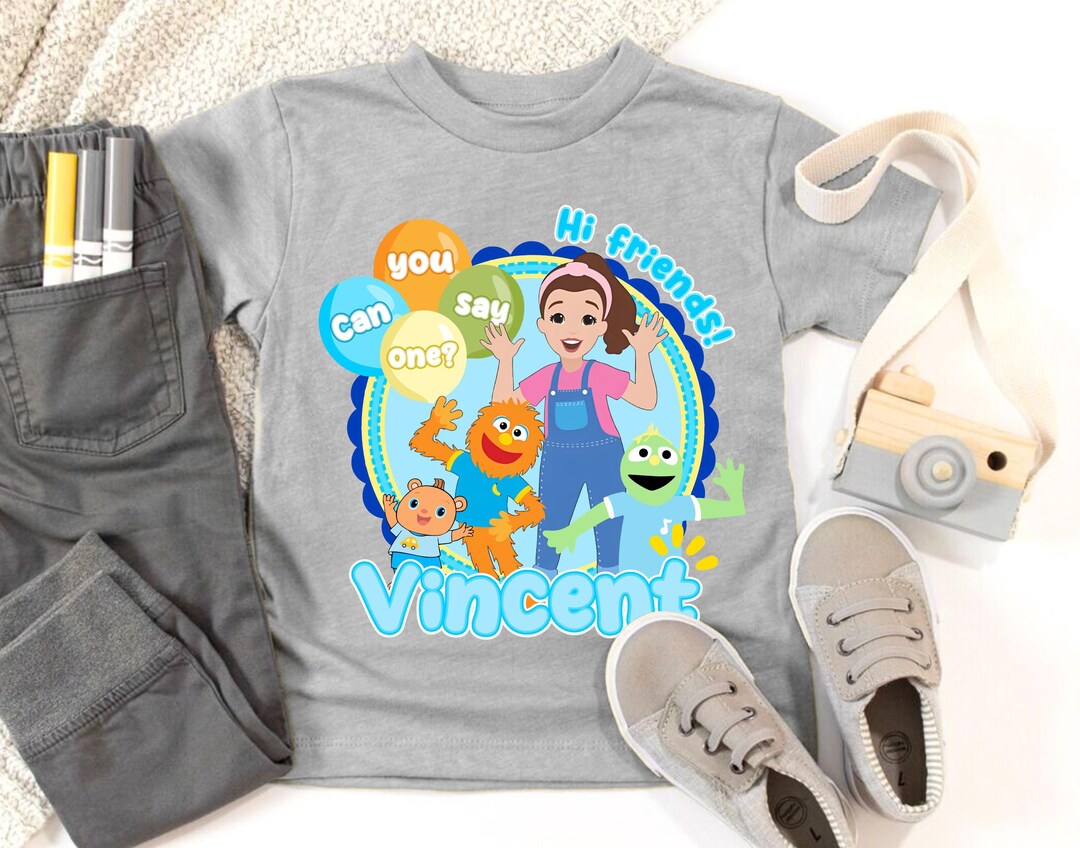 Inspired Can You Say One Birthday T Shirt: Ms Rachel Party, Gift for ...