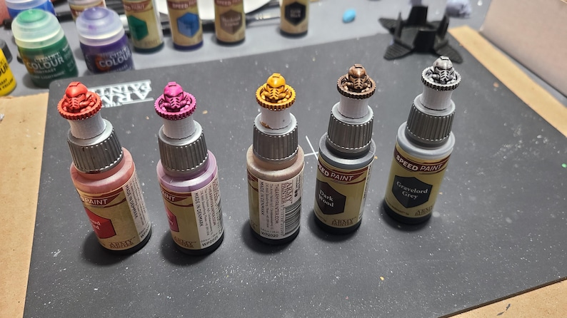 Bottle Toppers for Speed Paint & Contrast Paint | Army Painter/ Vallejo ...