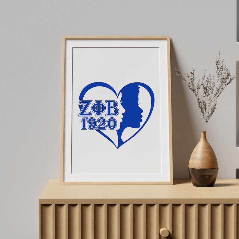 Blue Greek Letter Sorority SVG Bundle, Divine Nine Inspired Greek SVG ...