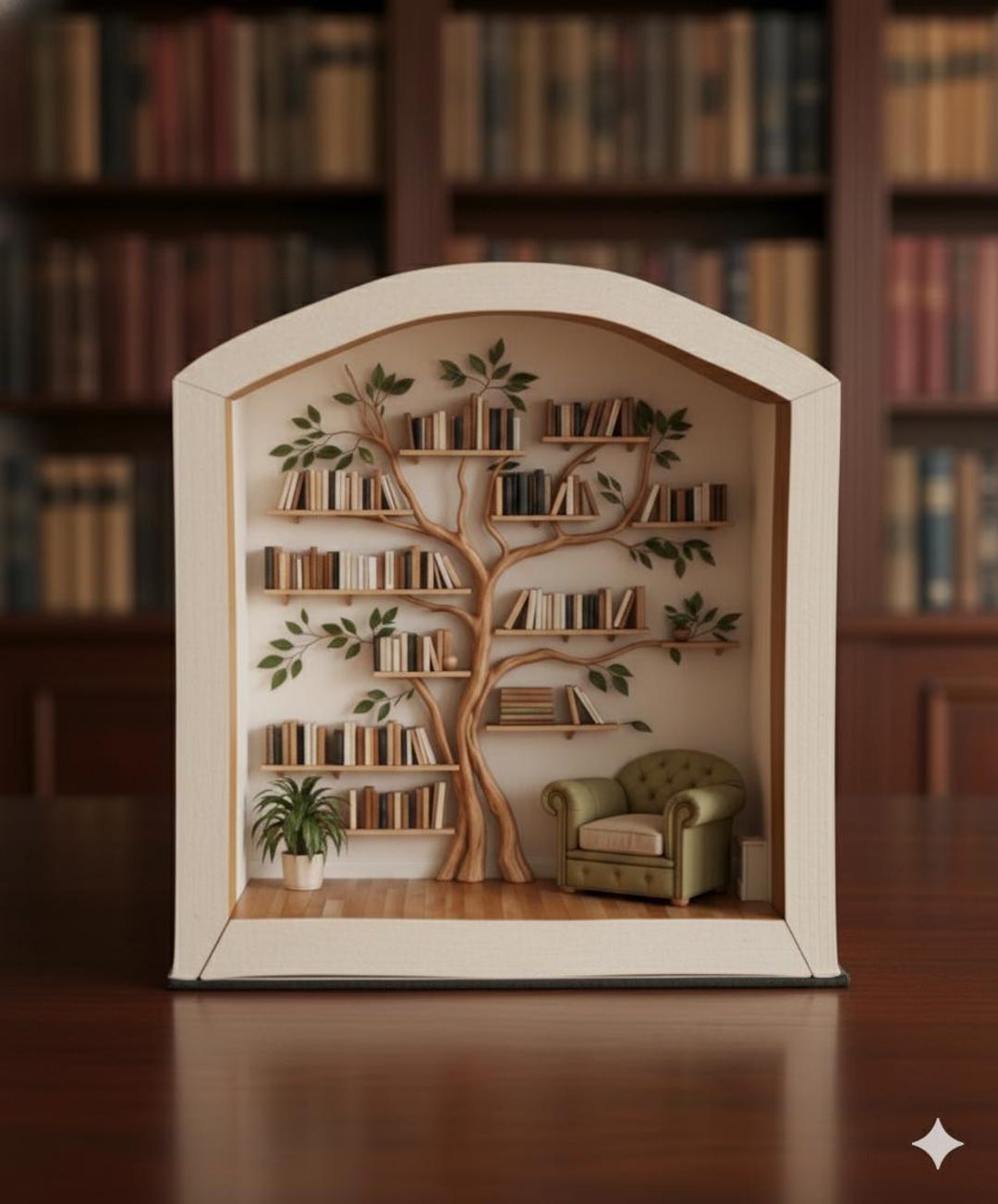 Cosy Study Room Book Nook - Digital File .STL - 3D Printing - Etsy