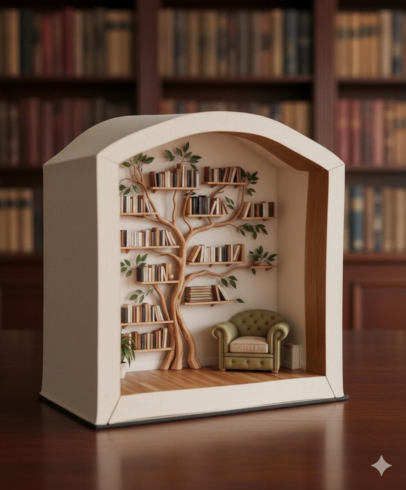 Cosy Study Room Book Nook - Digital File .STL - 3D Printing - Etsy