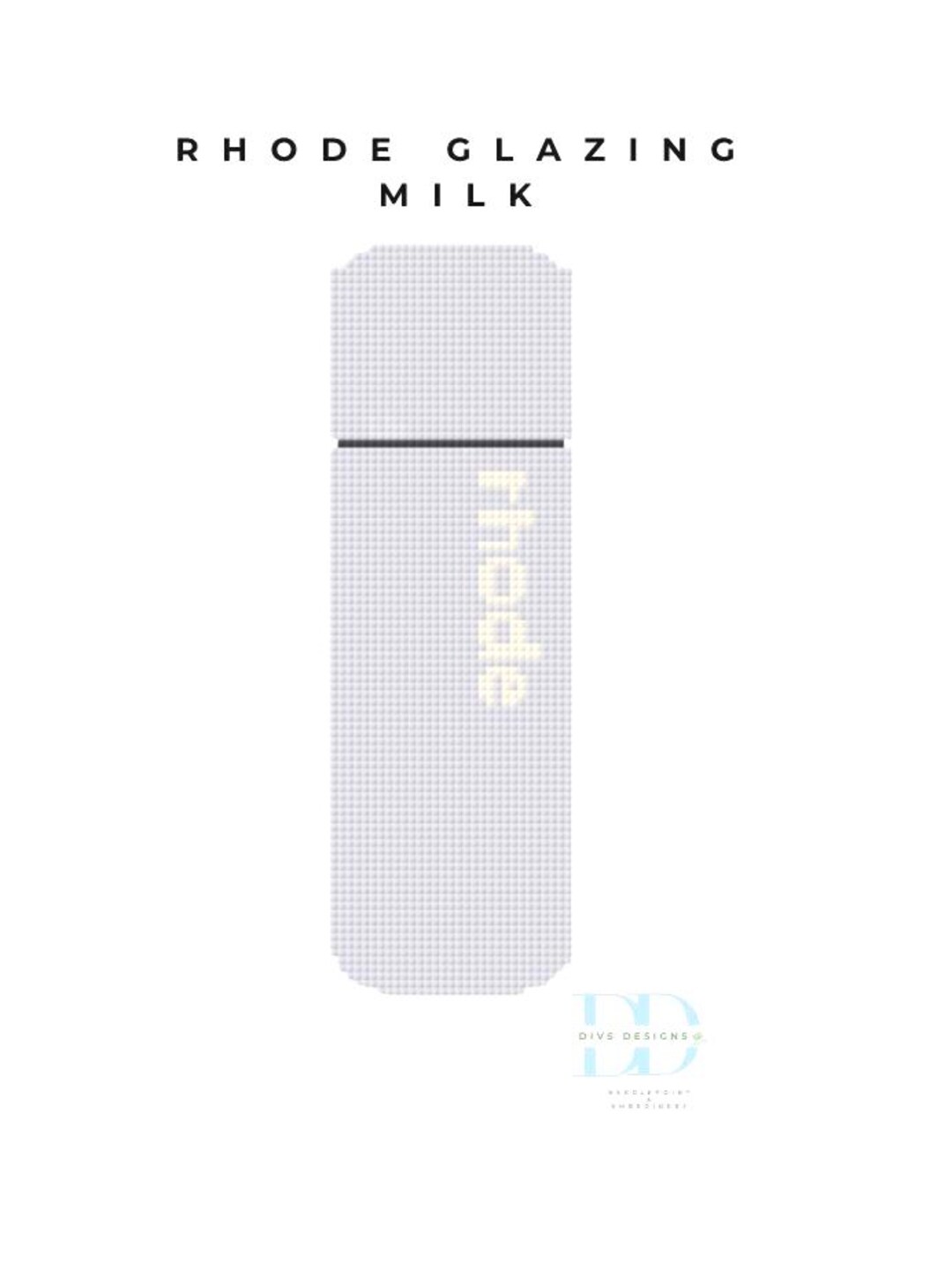 Rhode Glazing Milk - Needlepoint Chart - Etsy