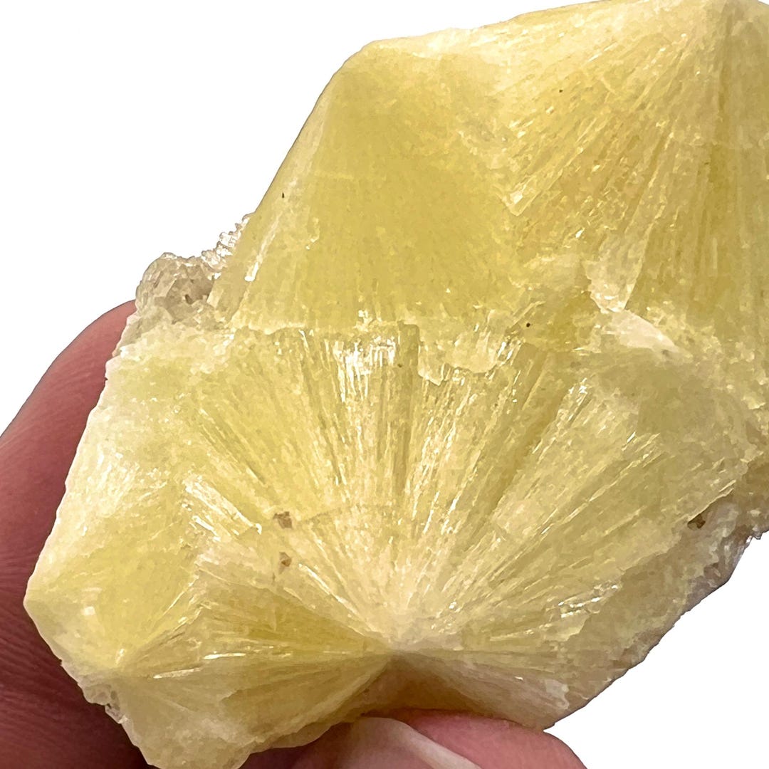So Beautiful Natural Yellow Flower Aragonite Crystals Specimen Nice ...