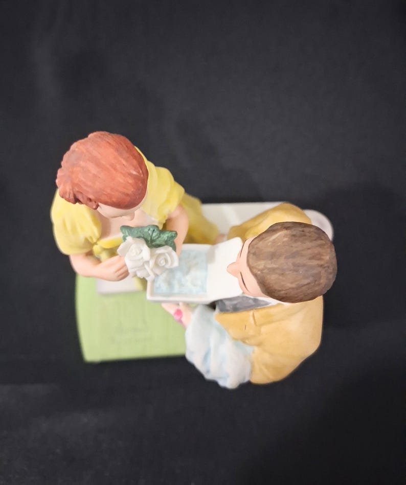 Norman Rockwell "the First Prom" 1979 Porcelain Collectible Figurine, 7 ...