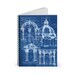 Architectural Blueprint Spiral Notebook | Ruled - Etsy