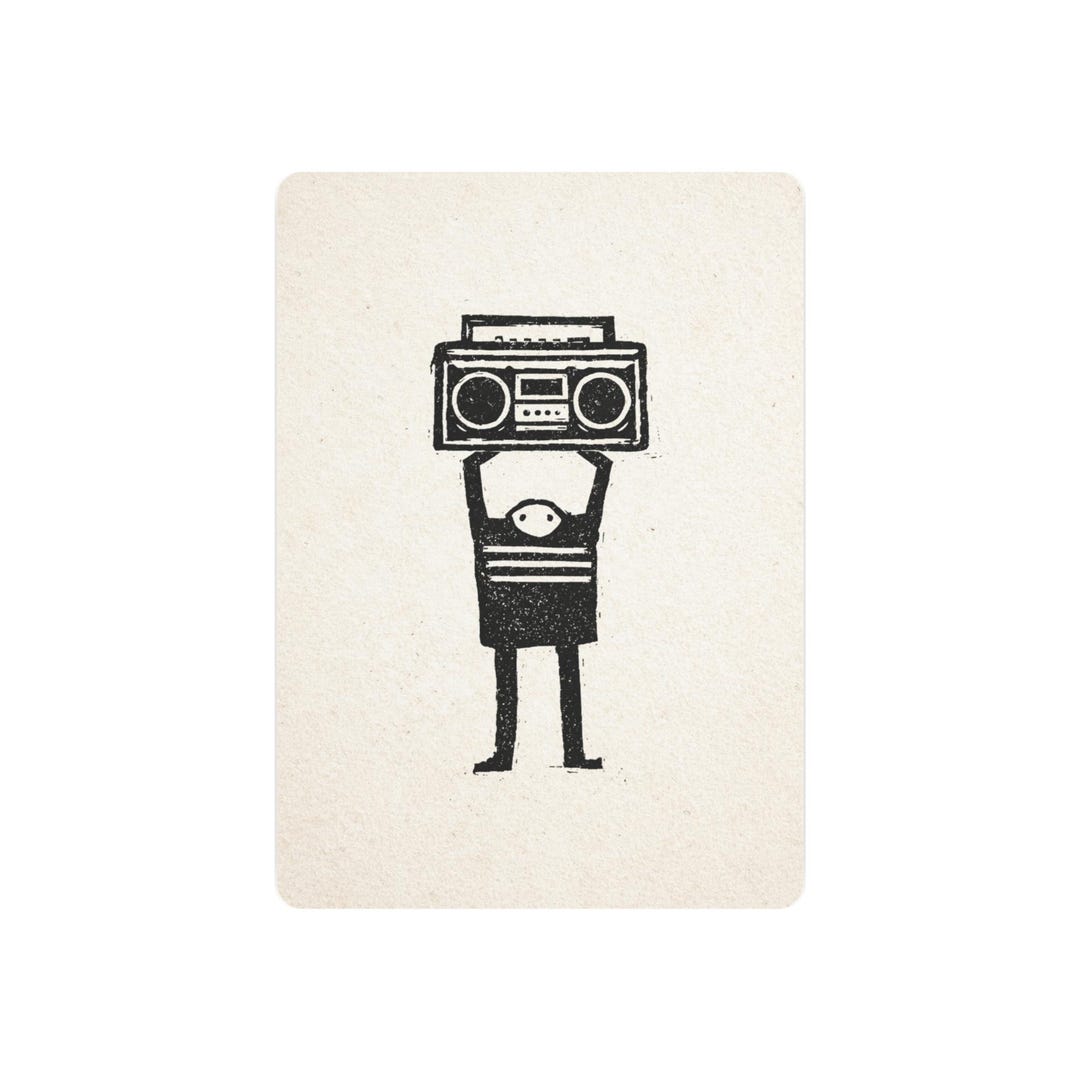 Say Anything Movie Reference Inspiration Stick Figure Holding Boombox ...