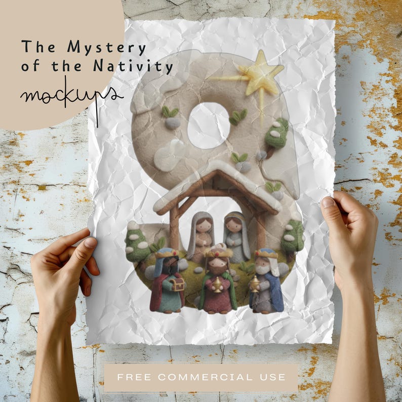 The Mystery of the Nativity | Nativity Christmas Numbers 0-9 | High ...