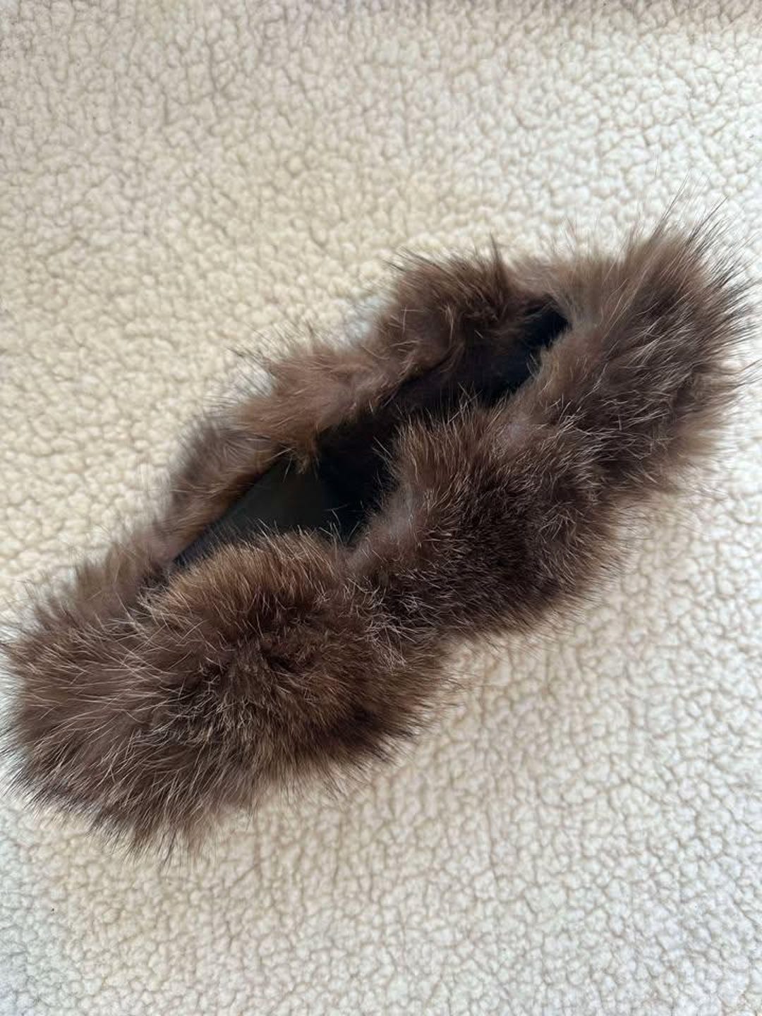 Recycled Fur Upcycled Fur Eco Friendly Fashion Fur Head Band Winter ...