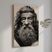 Wizard Portrait Dithered PNG | Laser Engraving File, Pyrography - Etsy