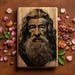 Wizard Portrait Dithered PNG | Laser Engraving File, Pyrography - Etsy