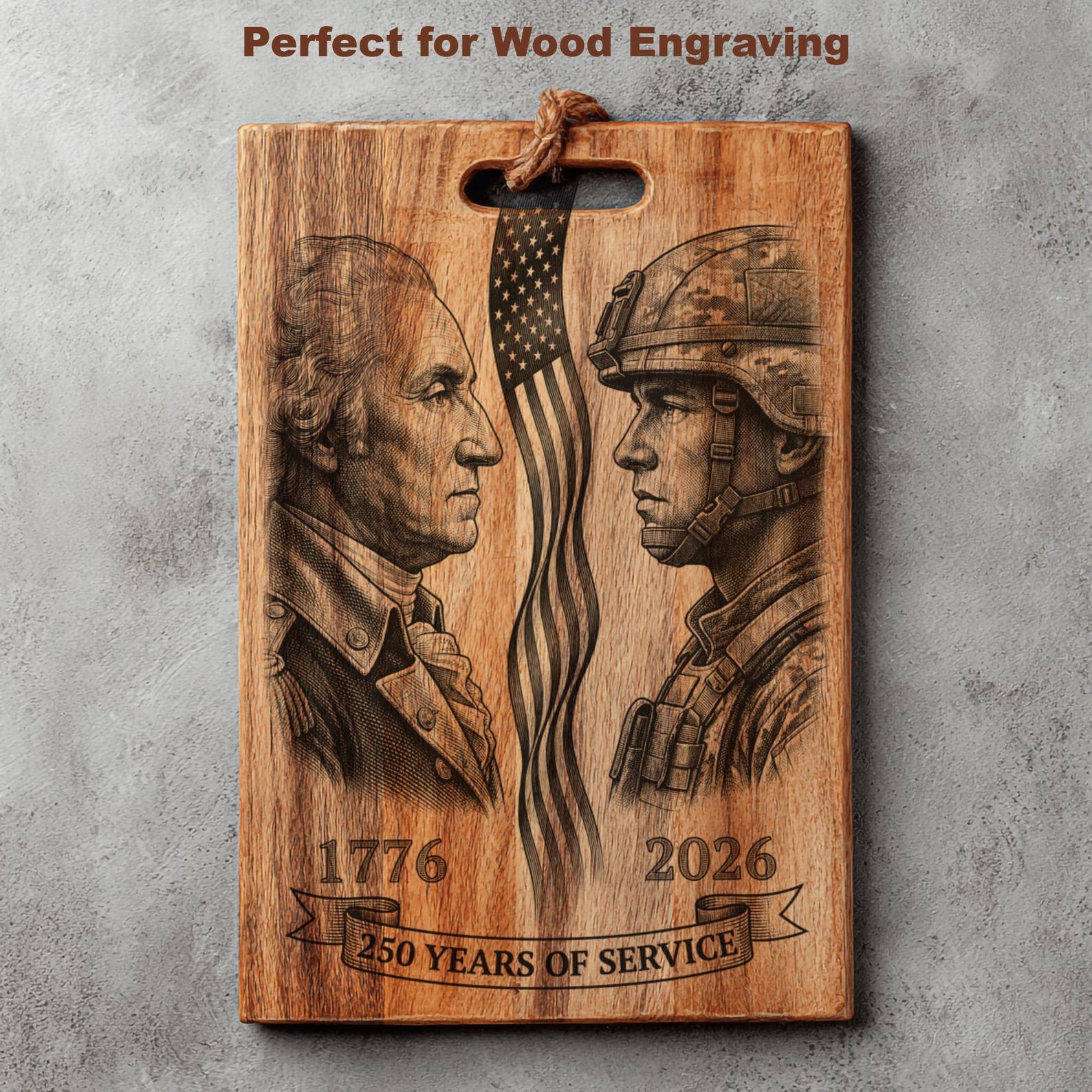 250 Years of Service | 1776 to 2026 Patriot | Veteran Gift Engraving ...