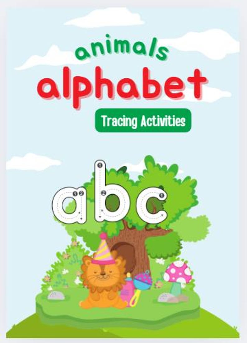 26 Printable Alphabet| Know My Letters Worksheets. Preschool Phonics ...