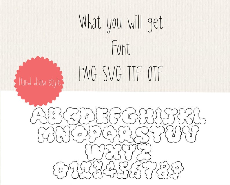Kids Name Coloring Pages Bundle – Doodle Alphabet Font SVG PNG (digital ...